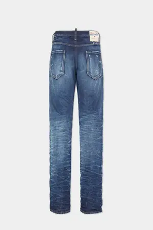 Dsquared2 Dark Scratch Wash American Jean