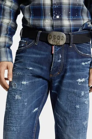 Dsquared2 Dark Scratch Wash American Jean