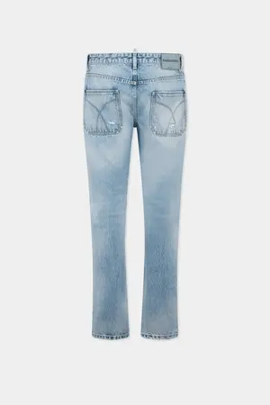 Dsquared2 Light Wash Teddy Jeans