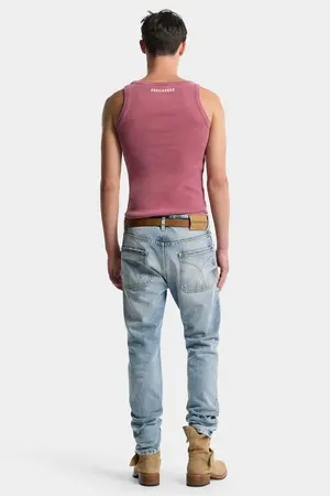 Dsquared2 Light Wash Teddy Jeans