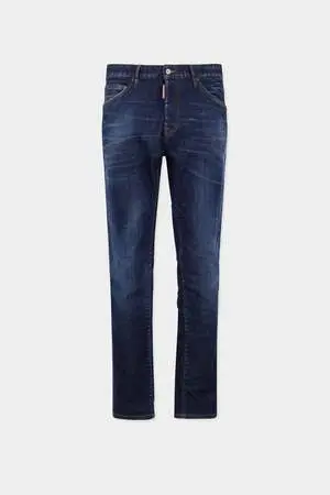 Dsquared2 Dark Clean Wash Teddy Jeans - Blue