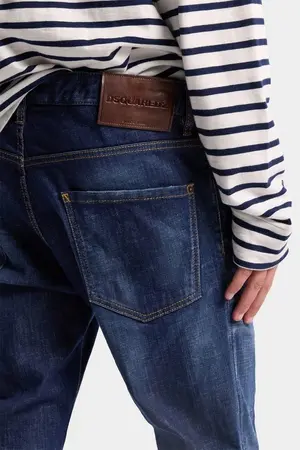 Dsquared2 Dark Clean Wash Teddy Jeans