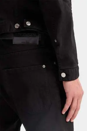 Dsquared2 Garment Dyed Teddy Jeans - Black