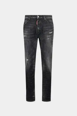 Dsquared2 Fog Wash Teddy Jeans - Black