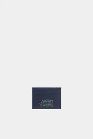 Dsquared2 Re-worked2 Credit Card Holder - Blue