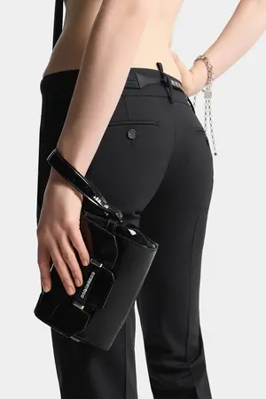 Dsquared2 Twin Clutch Bag - Black