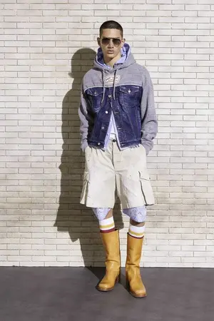 Dsquared2 Cargo Shorts With Distressed Detail