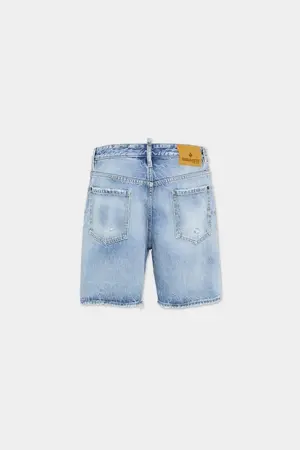 Dsquared2 Light Wash Denim Shorts
