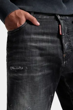Dsquared2 Fog Marine Denim Shorts
