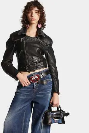 Dsquared2 Kiodo Leather Jacket