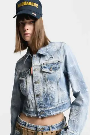 Dsquared2 Be Proud Wash Dean Jean Jacket