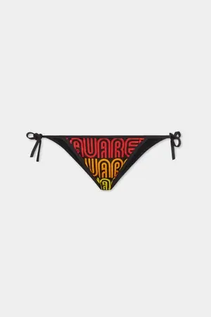 Dsquared2 Allover Logo Bikini Briefs - Fantasy