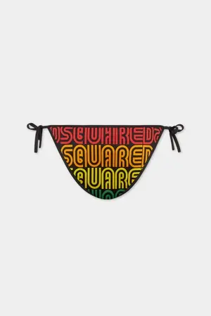 Dsquared2 Allover Logo Bikini Briefs