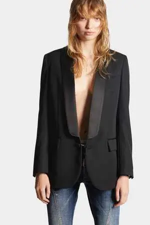 Dsquared2 Crystal Fringed Blazer