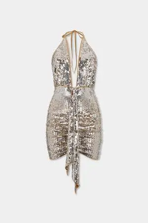 Dsquared2 Chic Night All Over Paillettes Dress