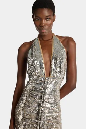Dsquared2 Chic Night All Over Paillettes Dress