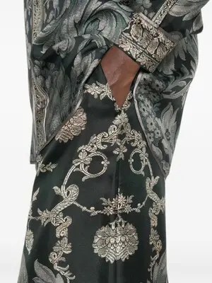 PIERRE-LOUIS MASCIA Printed Silk Trousers