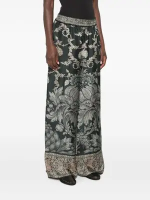 PIERRE-LOUIS MASCIA Printed Silk Trousers