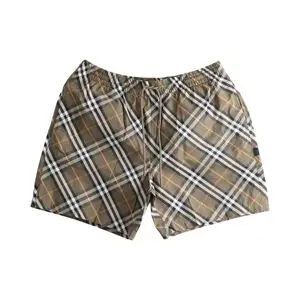 Burberry Seb Check Short Finch - Brown