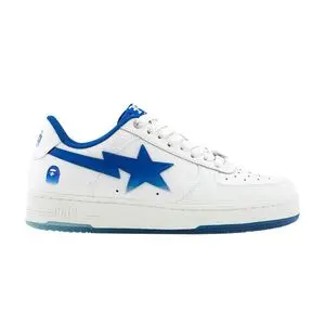 A BATHING APE Sta #4 White - Blue