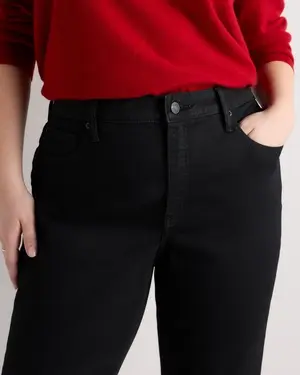 Quince Luna Stretch Flare Jeans 32 - Black