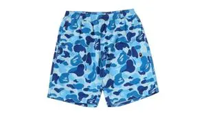 A BATHING APE Abc Camo Ape Head Shorts
