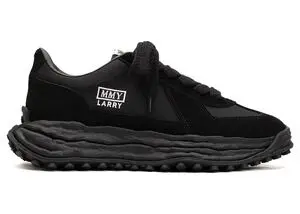 Mihara Yasuhiro Larry Og Sole Mix Material Lowin - Black