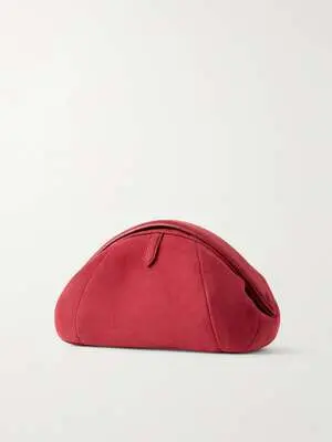 Alaïa Suede Clutch