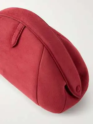 Alaïa Suede Clutch