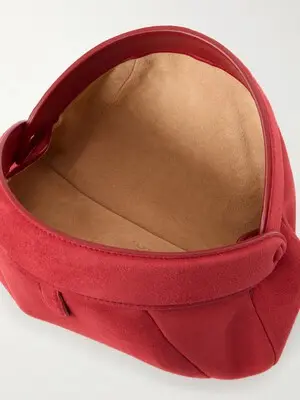 Alaïa Suede Nubuck Clutch