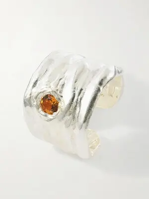 SIMUERO Sterling And Sapphire Toe Ring
