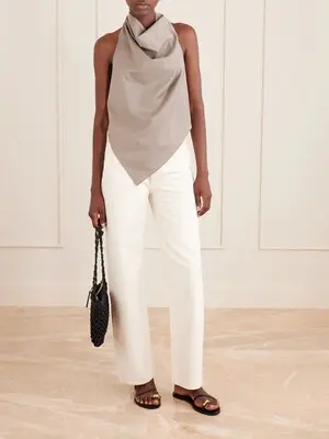 MOTHER The Dodger Skimp Mid-rise Straight-leg Jeans