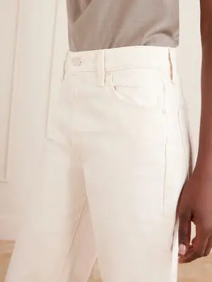 MOTHER The Dodger Skimp Mid-rise Straight-leg Jeans