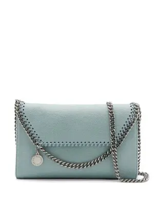 Stella McCartney Falabella Wallet W Chain Bag - Blue
