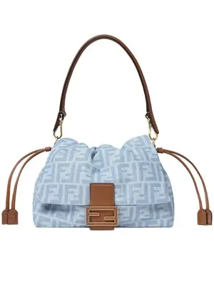 Fendi Mom Baguette Medium - Blue