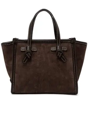 GIANNI CHIARINI GIANNI CHIARINI Miss Marcella Top Handle Bag Brown