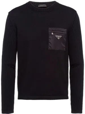 Prada Wool Sweater - Black