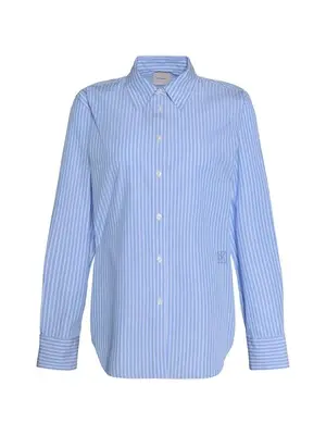 Calvin Klein Regular Fit Striped Shirt - Blue