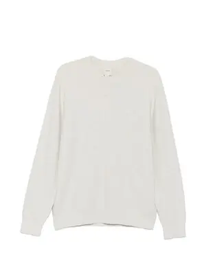 Calvin Klein Textured Cotton Sweater - Gray