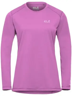 JACK WOLFSKIN T-shirt Prelight Suncool Ls W