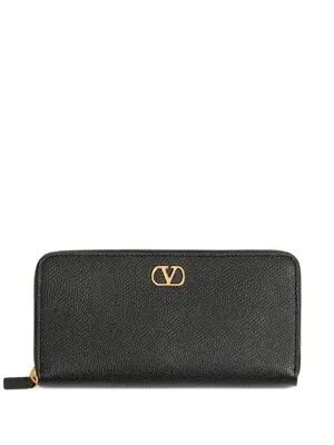 Valentino Garavani Zip Around Vlogo Wallet