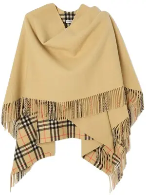 Burberry Wool Cape - Beige