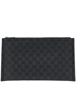 Gucci Essence Classic Medium Pouch - Black