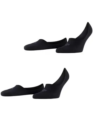 BURLINGTON Pack Of 2 Invisible Socks - Black