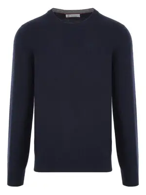 Brunello Cucinelli Crewneck Sweater - Blue