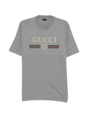 Gucci Logo T-shirt - Gray