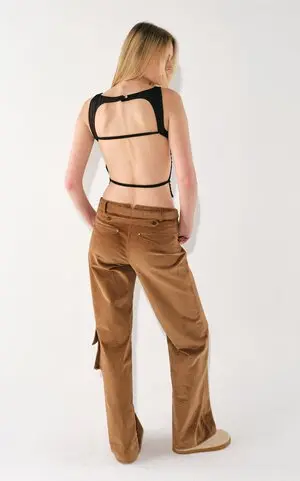 SIEDRES Zelna Studded Cutout Tank Top