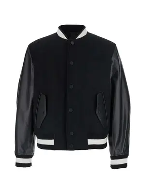 Givenchy Mix Material Blouson