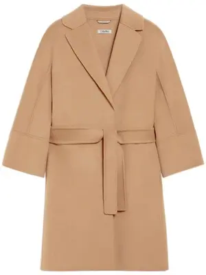 MAX MARA `S Max Mara, Arona Coat - Brown