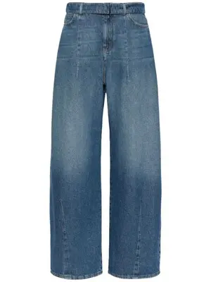 WEEKEND Wide Leg Jeans Wkdmadia - Blue
